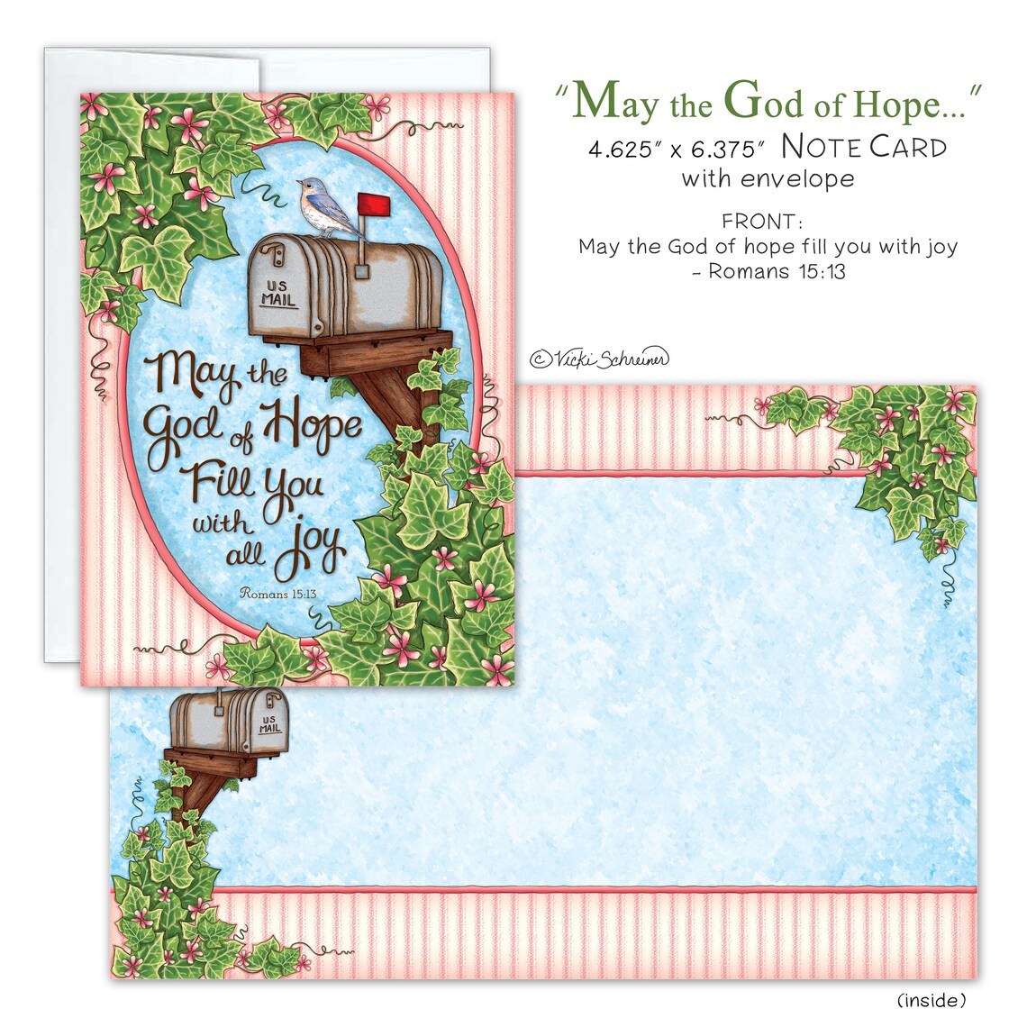 6 BIBLE VERSE NOTECARDS Variety Pack With 6 Envelopes Full | Etsy