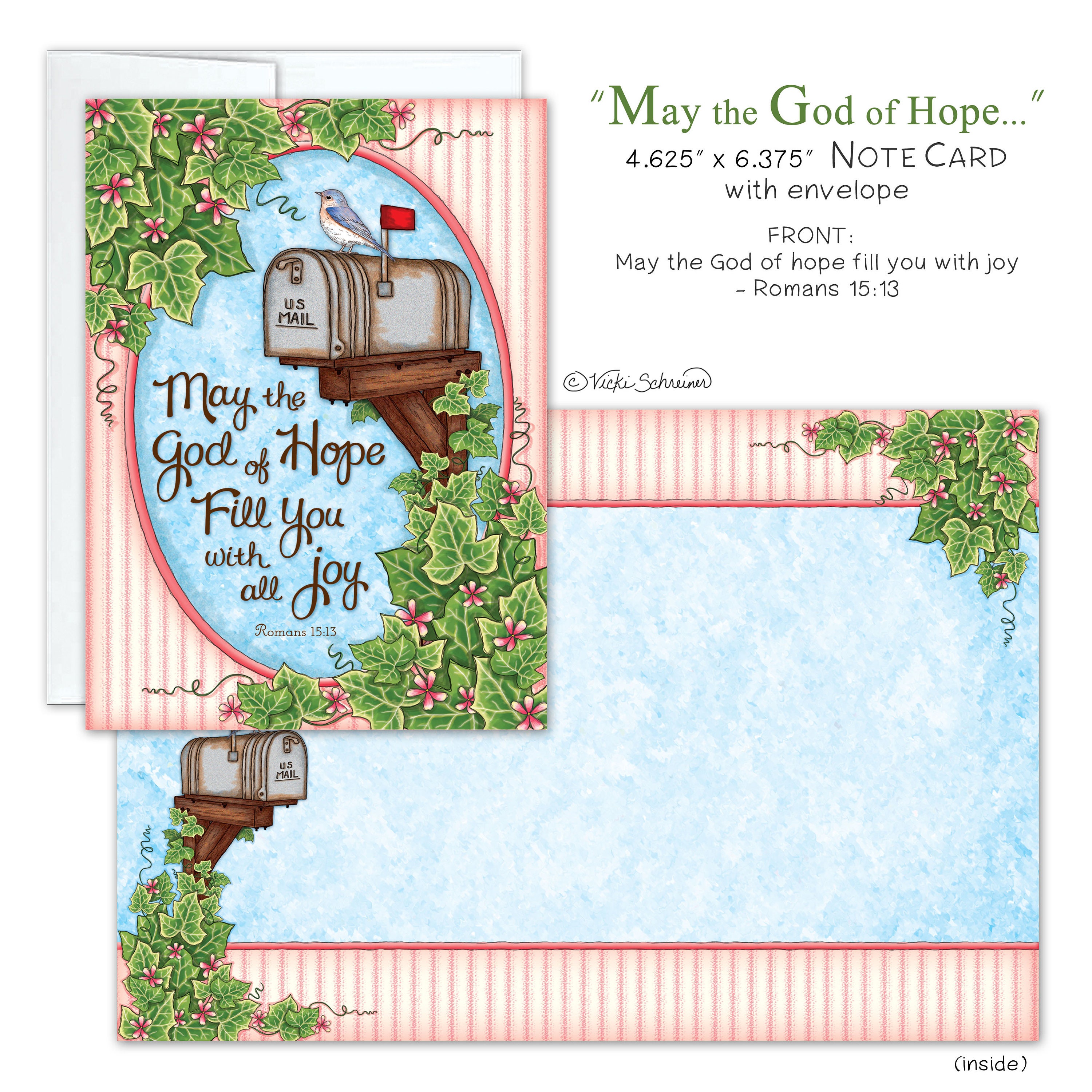 6 BIBLE VERSE NOTECARDS Variety Pack With 6 Envelopes Full | Etsy