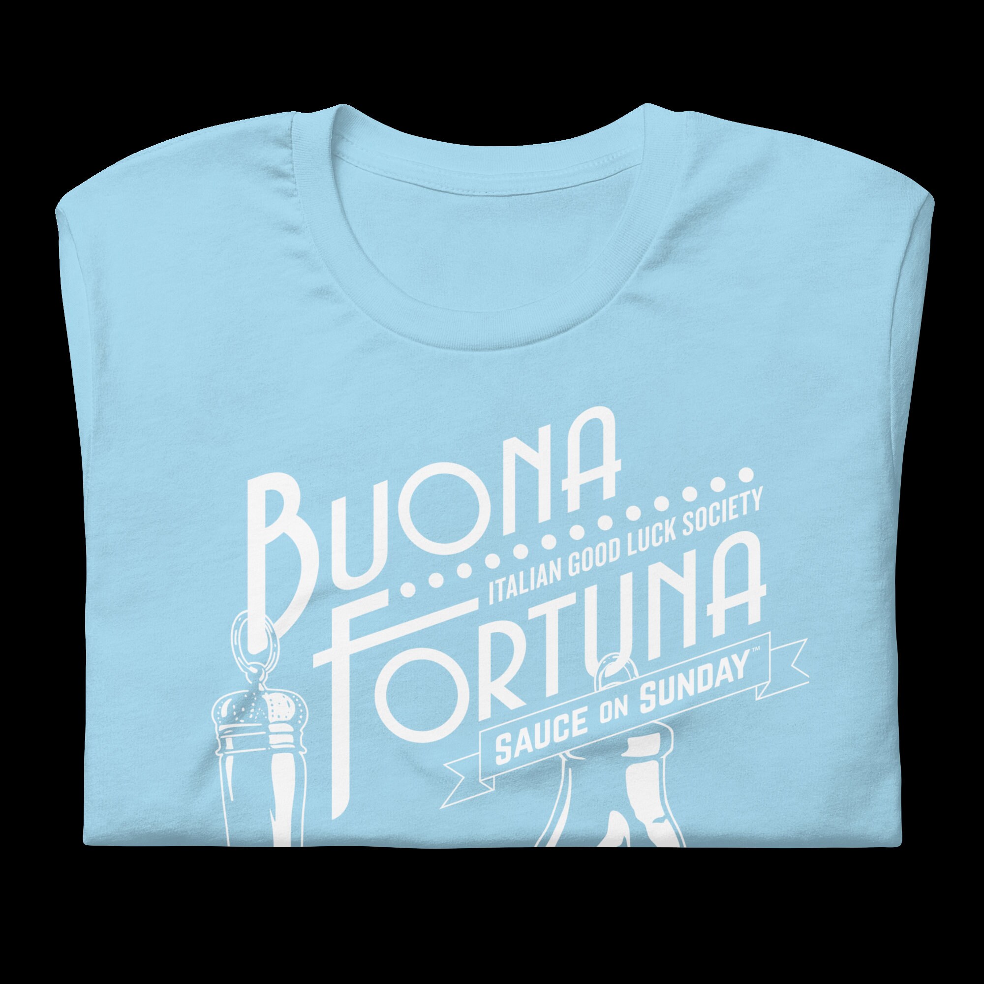 Buona Fortuna Italian Good Luck Society T-shirt - Etsy