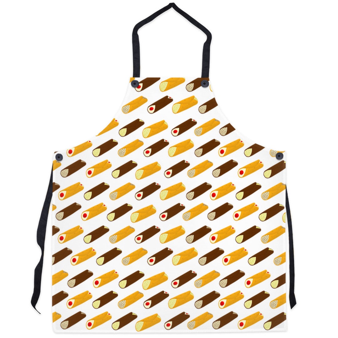 Sicilian Cannoli Pattern Cook Apron - Etsy