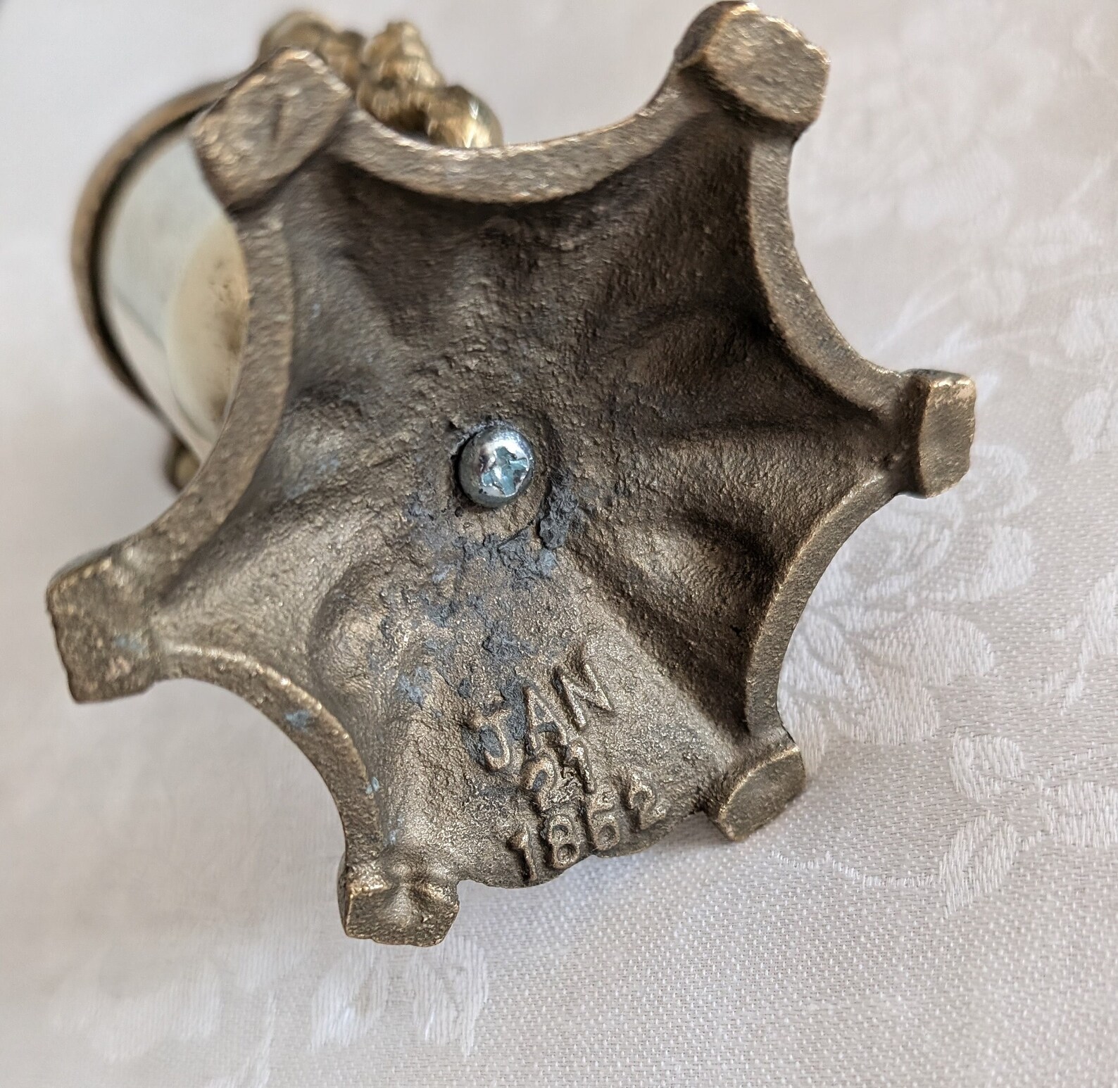 Antique Mid-19th Century Acorn Match Safe, Victorian Match Holder ...