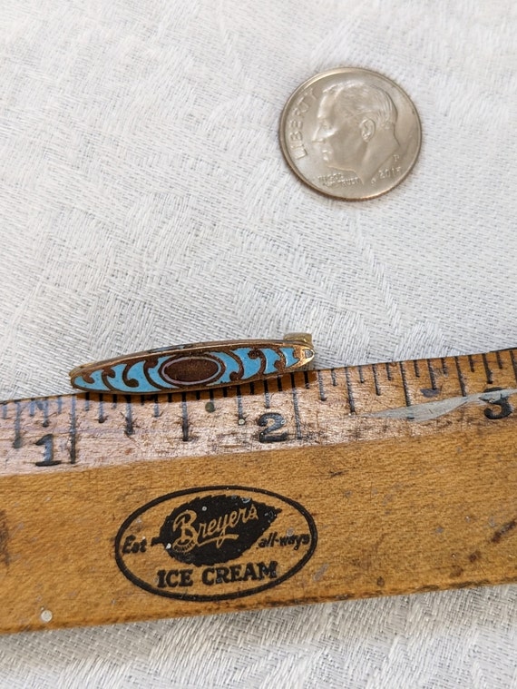 Vintage to Antique Lovely Lingerie Pin Bar Pin, Light… - Gem