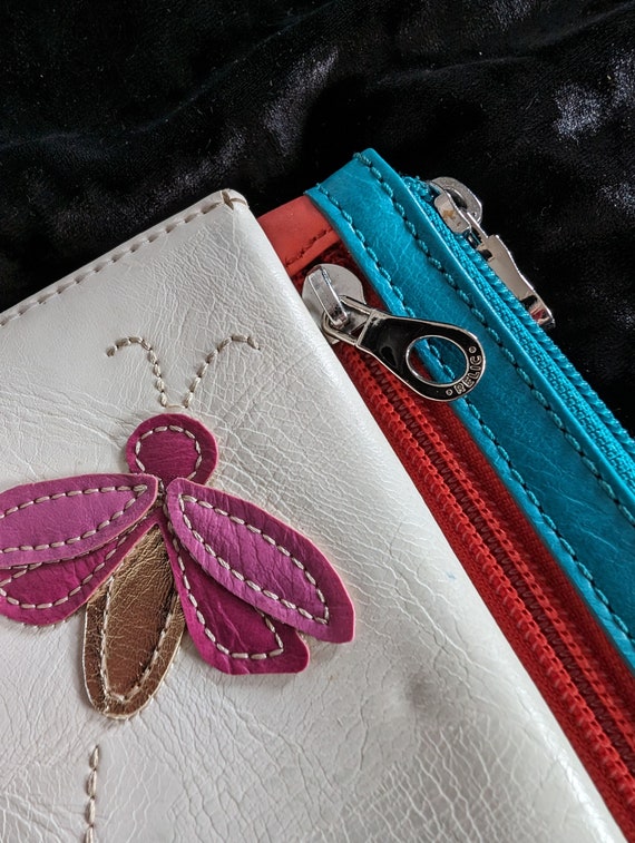 Vintage Relic Faux Leather Wallet with Applique Flowe… - Gem