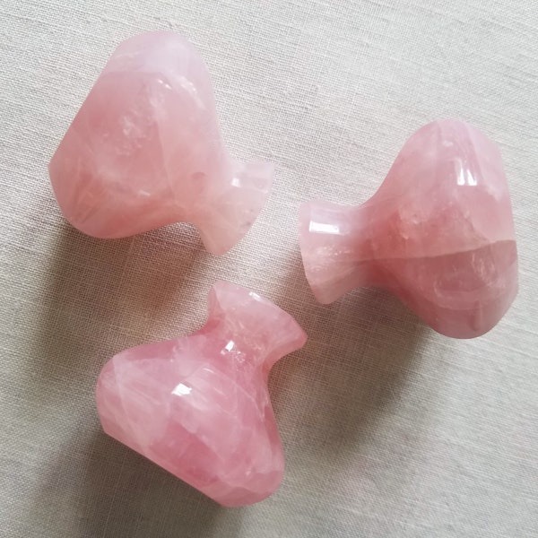 Rose Quartz Knobs - Etsy