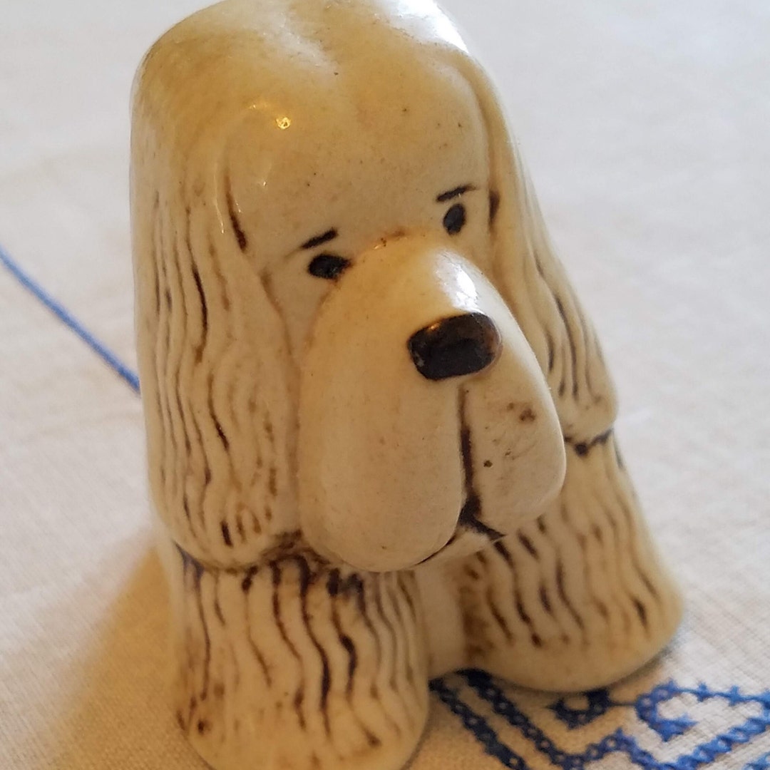 Mid-century Signed Lisa Larson Dog Figurine Ceramic Pottery, 2.5 Inches ...