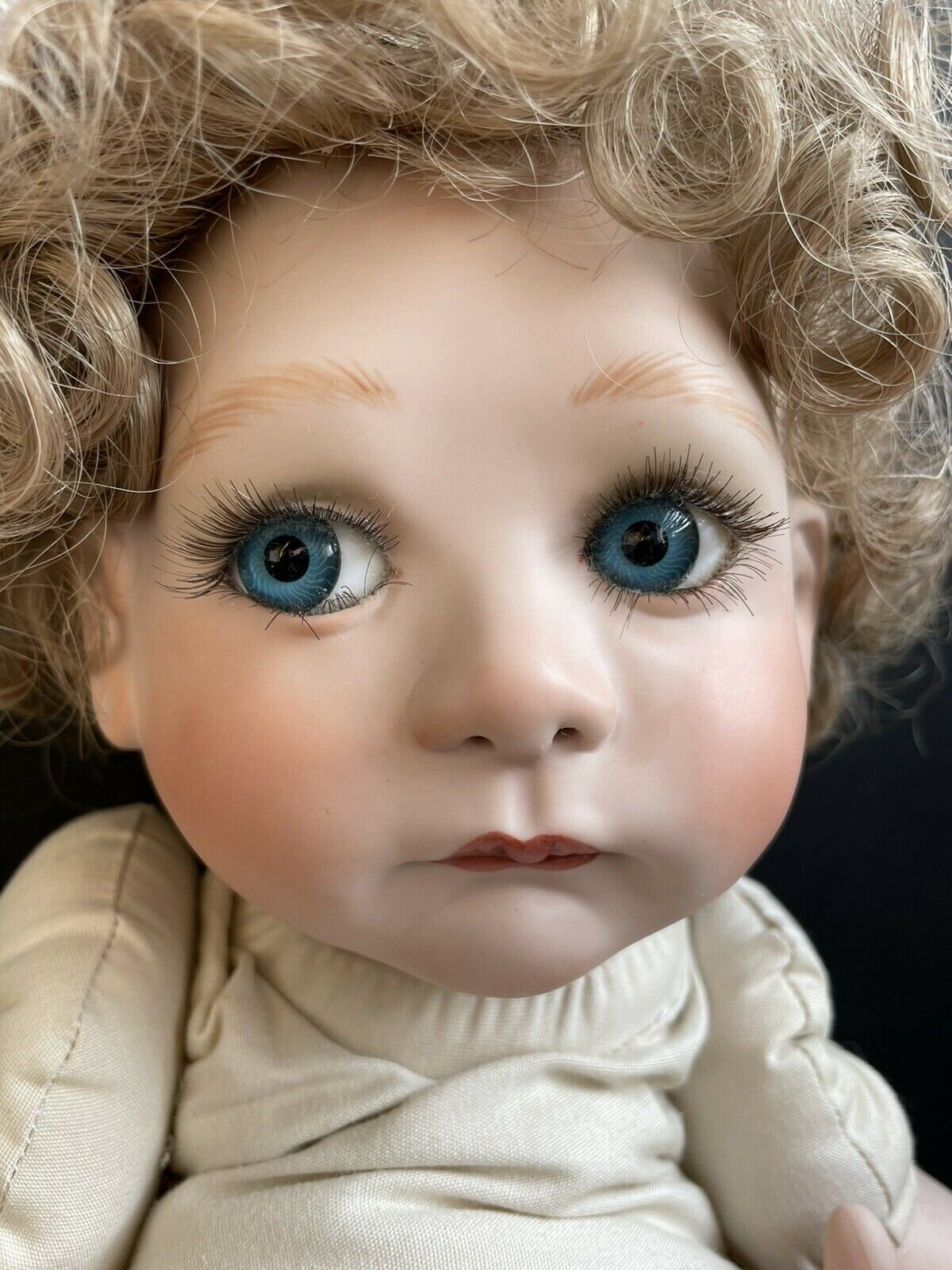 Collectible Handmade Artist Porcelain Girl Doll on Toilet LE - Etsy