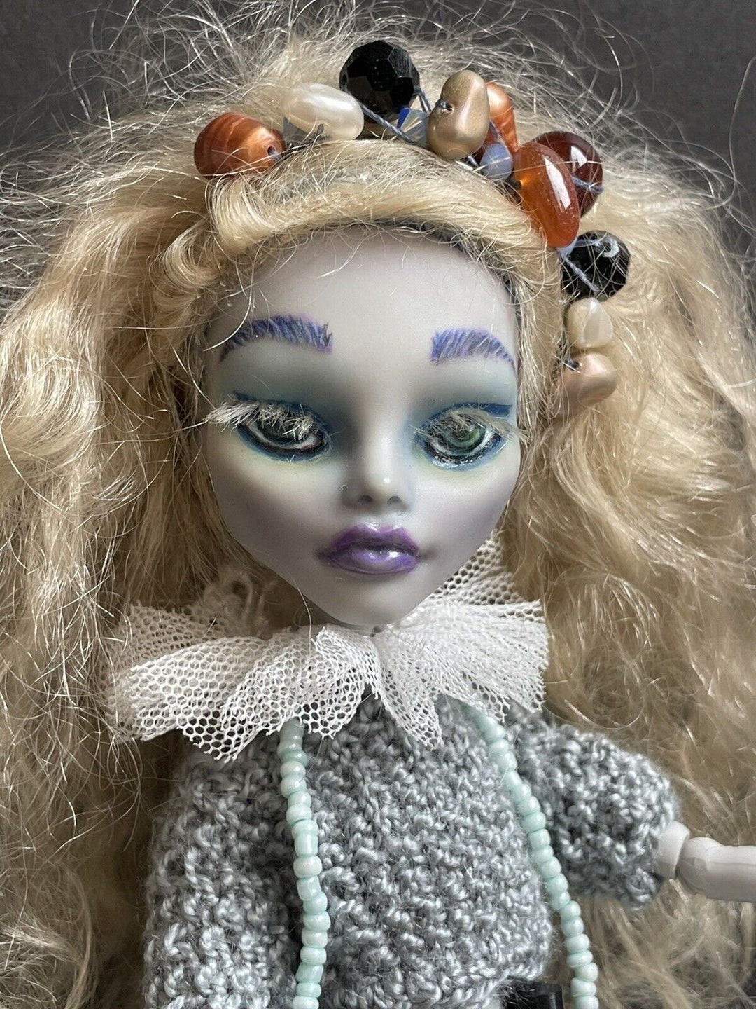 Repainted Artist OOAK BJD Monster High Doll - Etsy