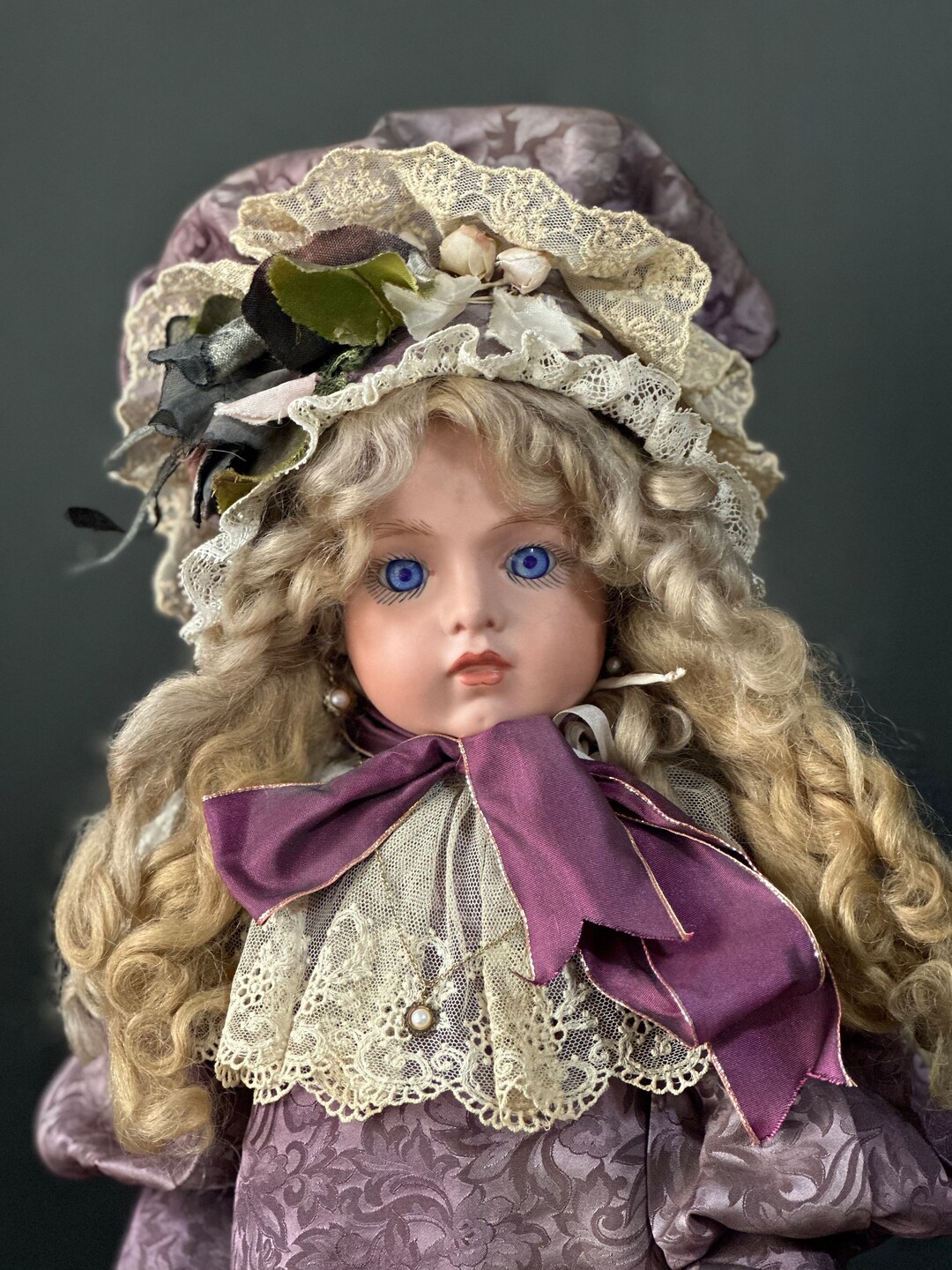 Collectible Artist Reproduction of Bru Jne 19” Doll Porcelain Head ...