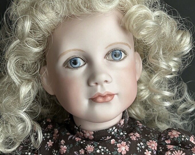 Collectible 16” Porcelain/composition Doll May Mold by Jane Zidjunas - Etsy