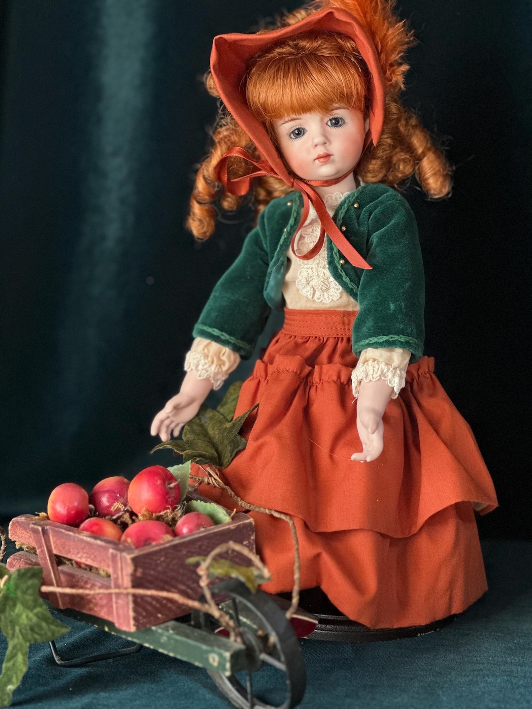 Reproduction of Antique French Albert Marque 14” Doll by Linda and Alan ...