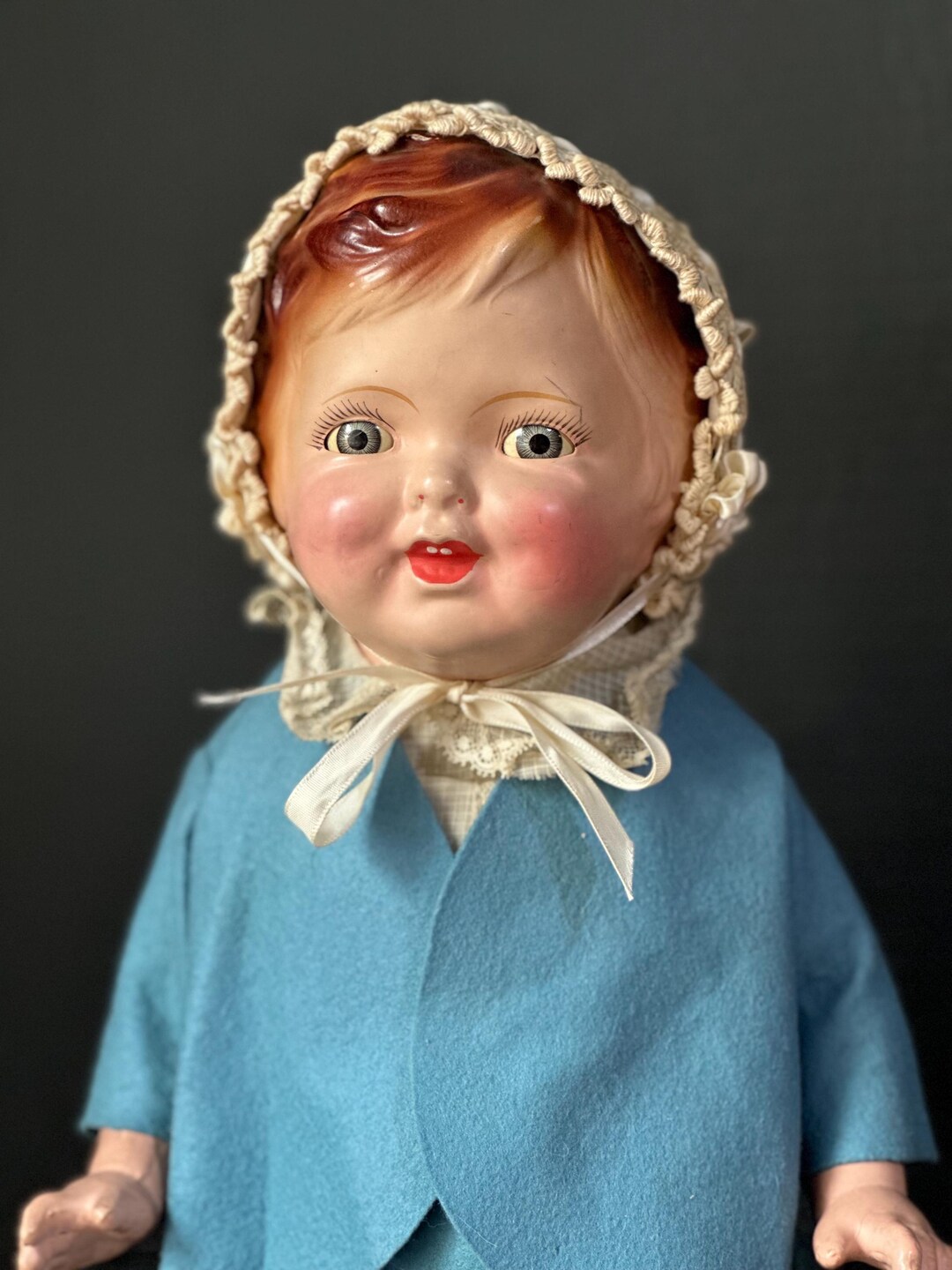 Antique 1920s kiddie Pal Dolly by Regal Mfg Co Tin Sleep Eye 20 Doll - Etsy