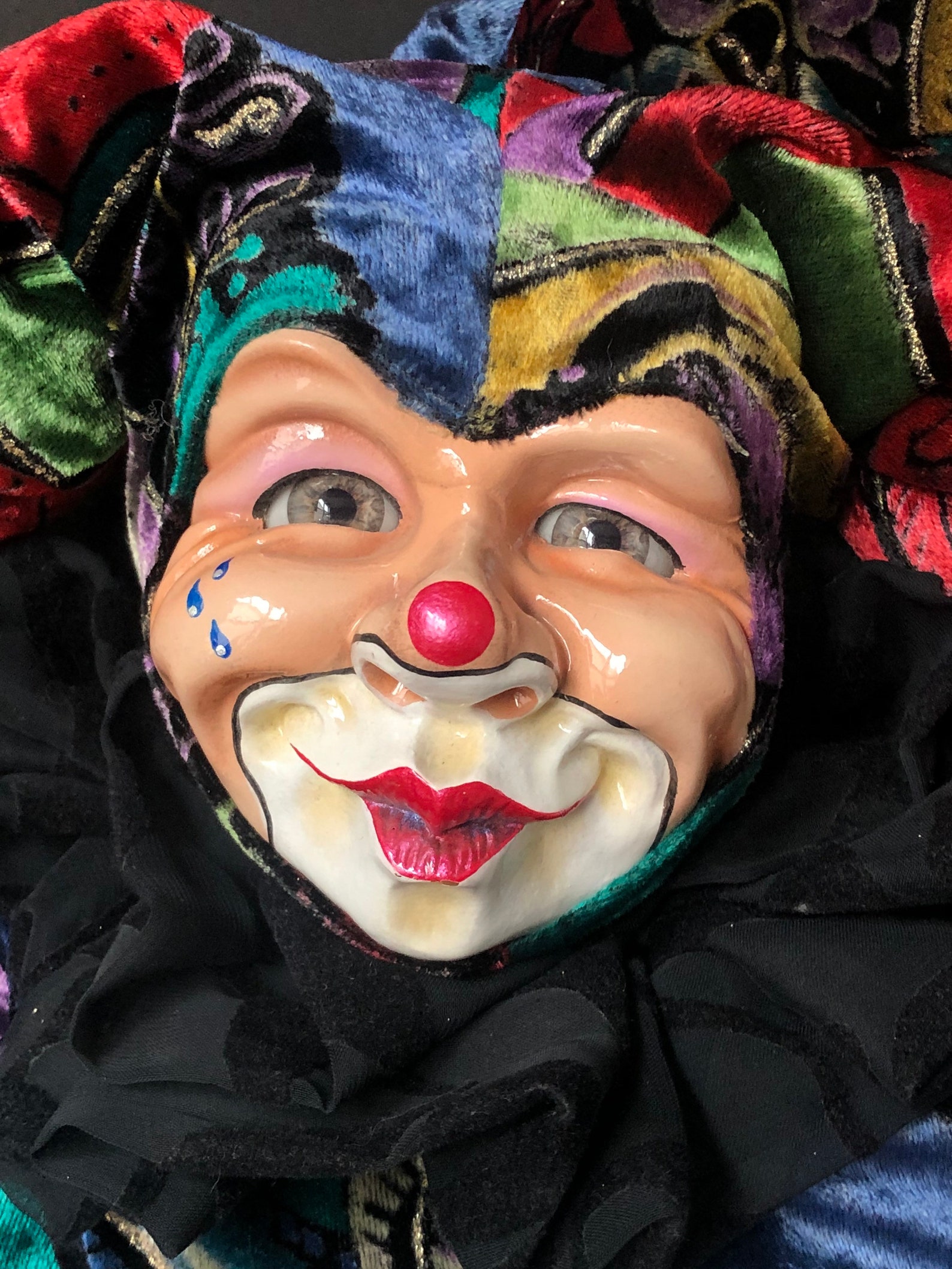 OOAK 24 Character Jester Doll Handmade by Artist Jon May 1996 | Etsy