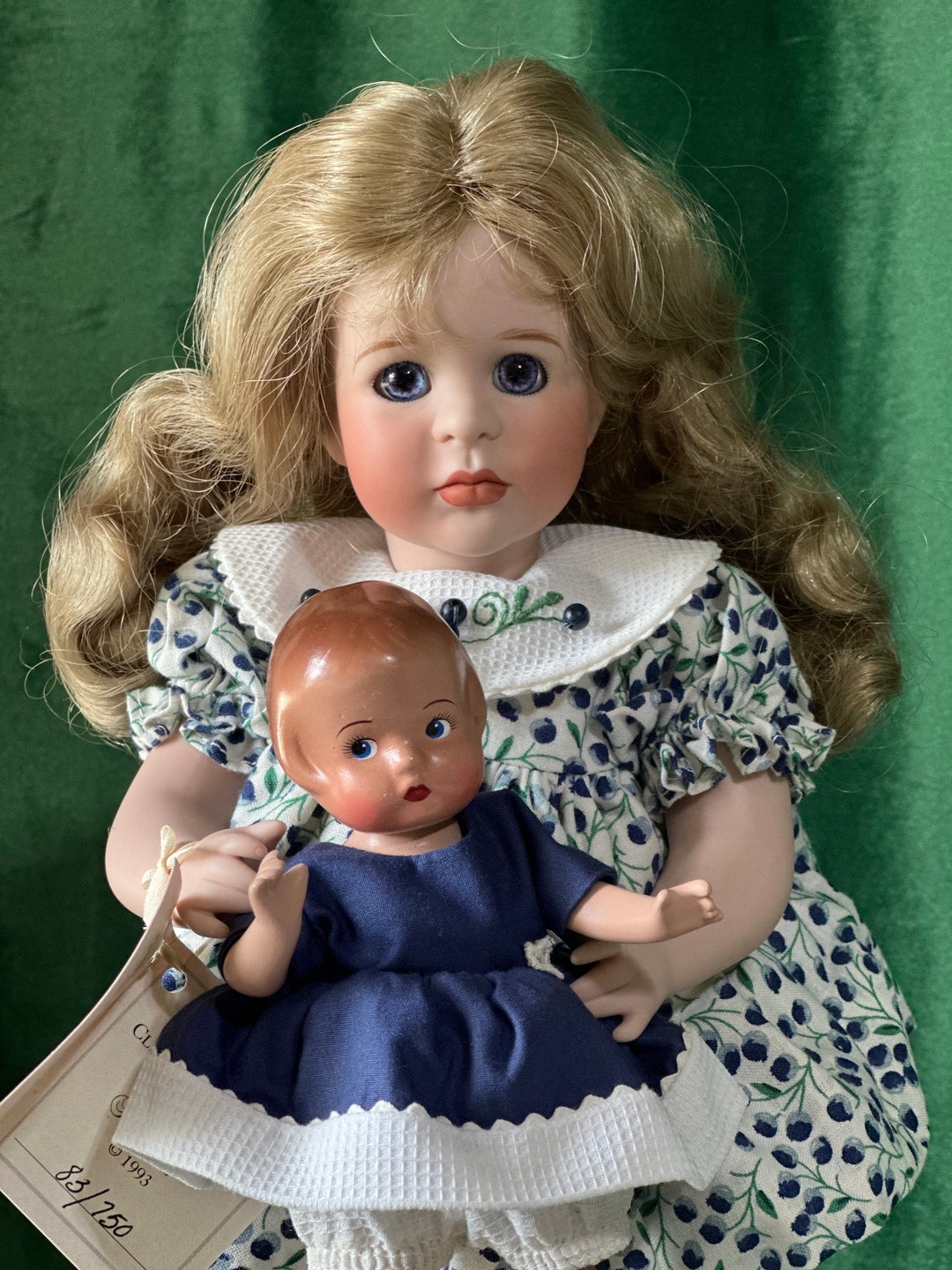 Wendy Lawton “patricia and Her Patsy” 13” Porcelain Doll Box/tag/coa - Etsy