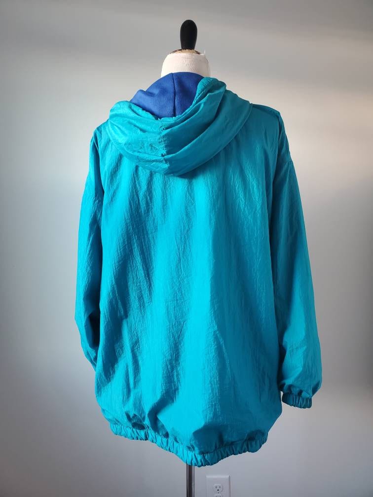 1980s Jacket Reversible Vintage 80s Basic Editions Windbreaker | Etsy