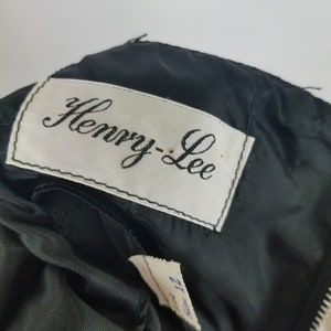 1960s Dress Vintage 60s Little Black Henry Lee Midi - Etsy