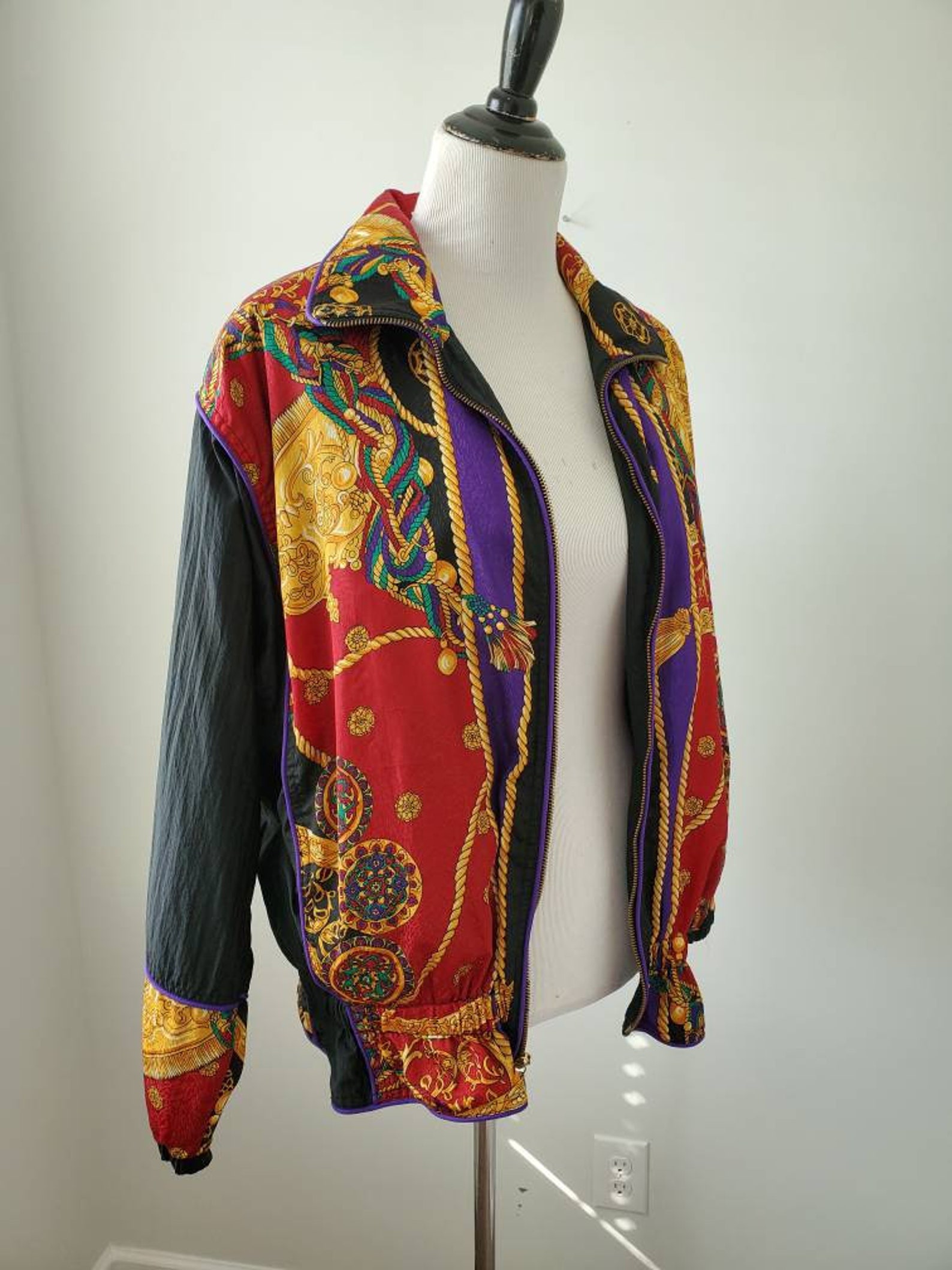 1990s Tracksuit Jacket Vintage 90s Somerset Windbreaker | Etsy