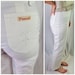 1980s Pants White Vintage 80s Pizzazz High Waist Slacks - Etsy