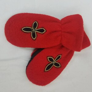 1960s Mittens Vintage Red 60s Wool Gloves - Etsy