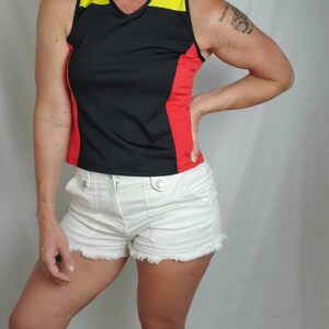 1990s Tank Lejay Vintage 90s Block Color Tennis Top - Etsy
