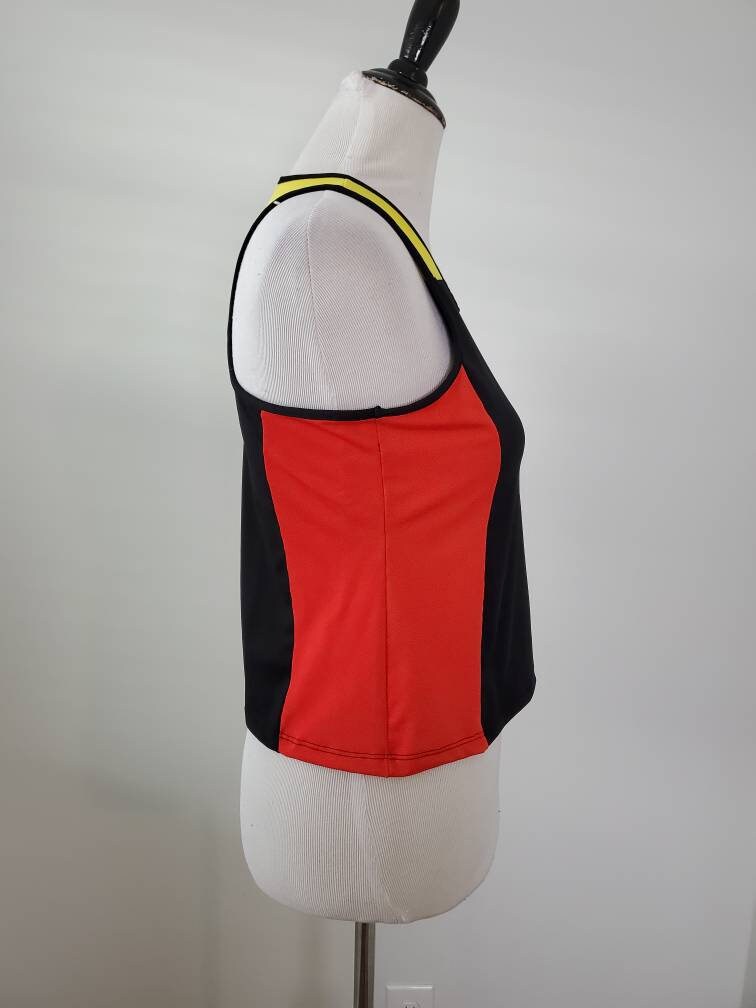 1990s Tank Lejay Vintage 90s Block Color Tennis Top - Etsy