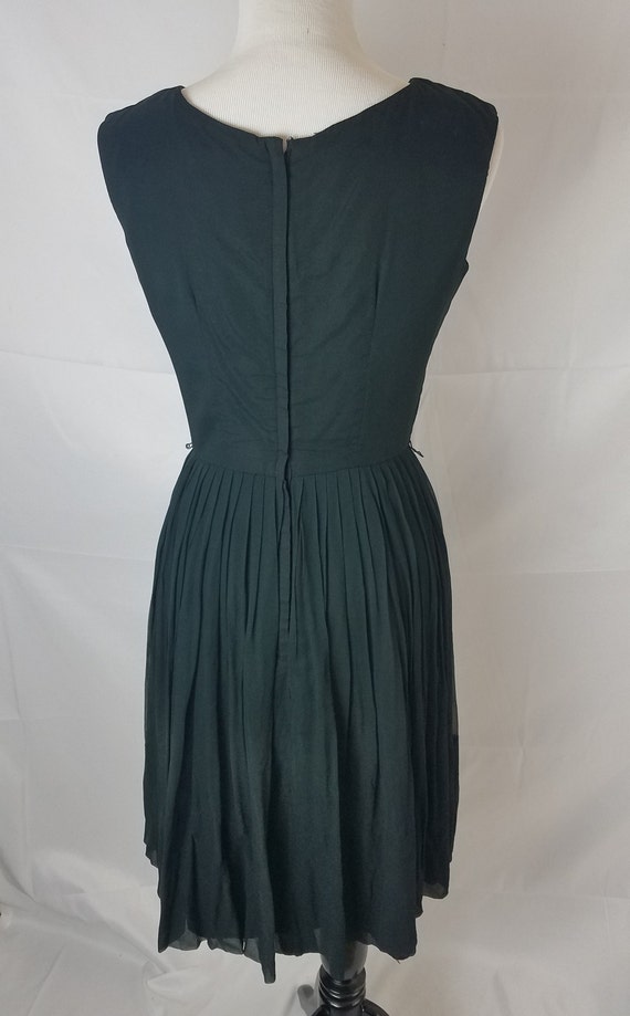 1960s dress vintage 60s little black Henry lee midi - Gem