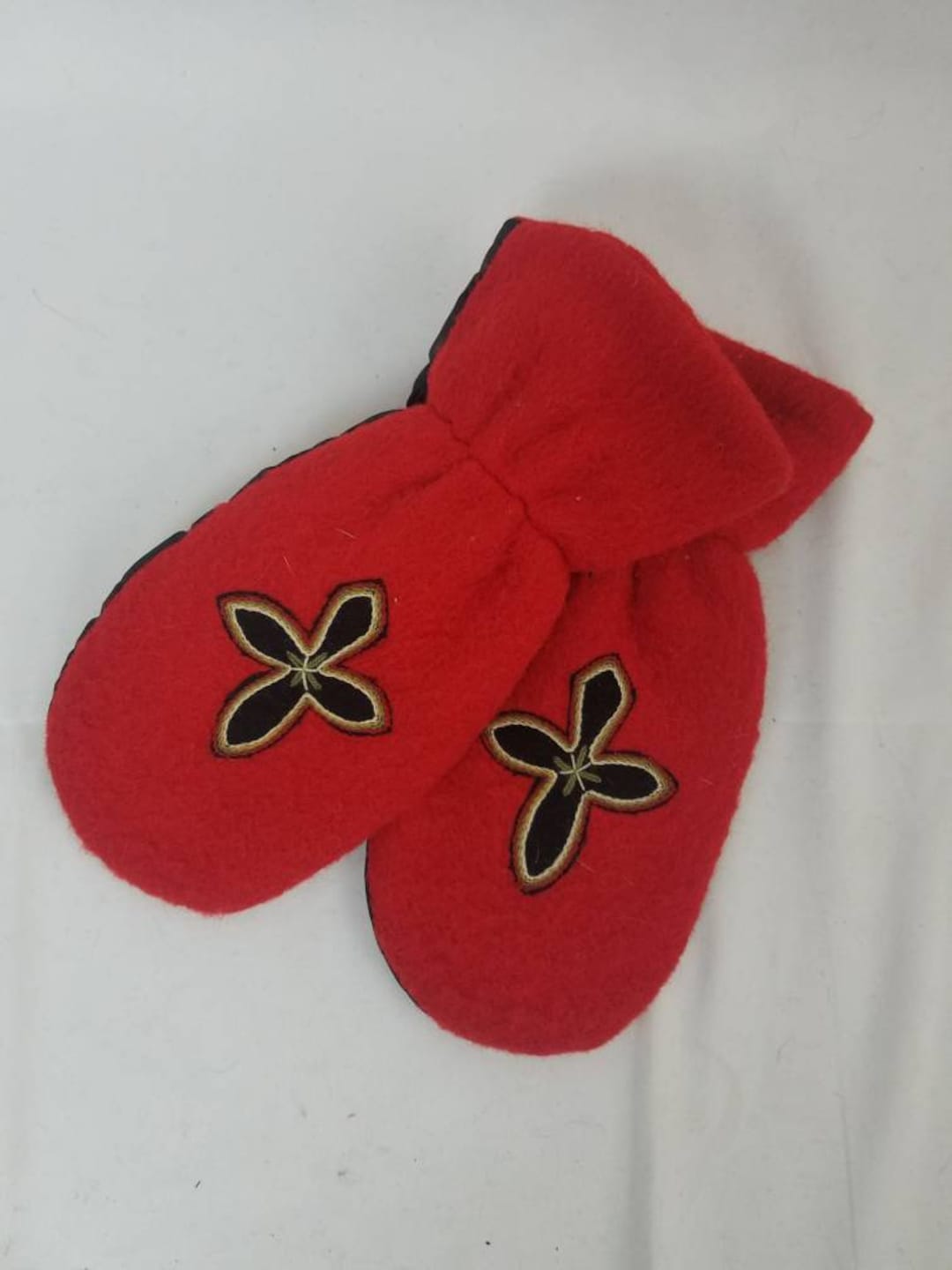 1960s Mittens Vintage Red 60s Wool Gloves - Etsy