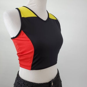 1990s Tank Lejay Vintage 90s Block Color Tennis Top - Etsy