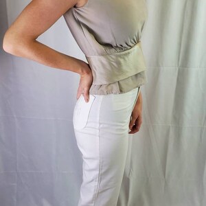 1980s Pants White Vintage 80s Pizzazz High Waist Slacks - Etsy