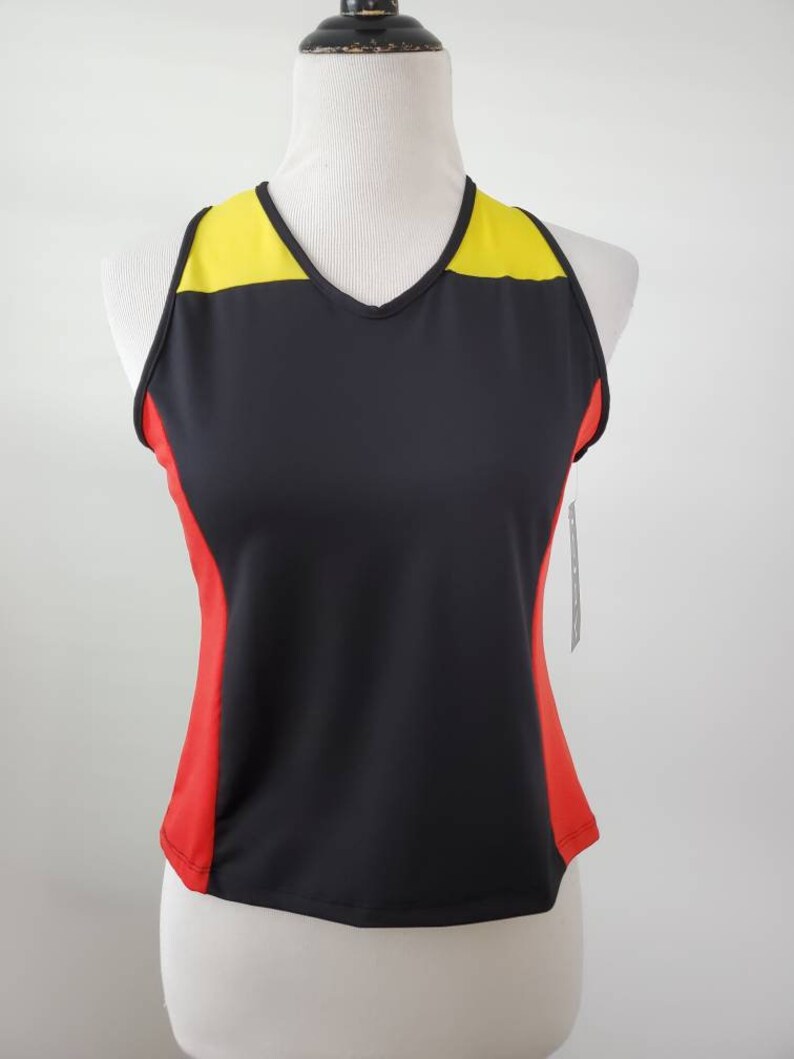 1990s Tank Lejay Vintage 90s Block Color Tennis Top - Etsy