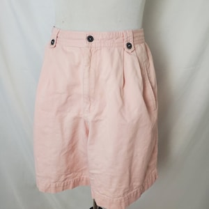 1990s Shorts Pink Vintage 90s Lizsport Pleated Bermudas - Etsy