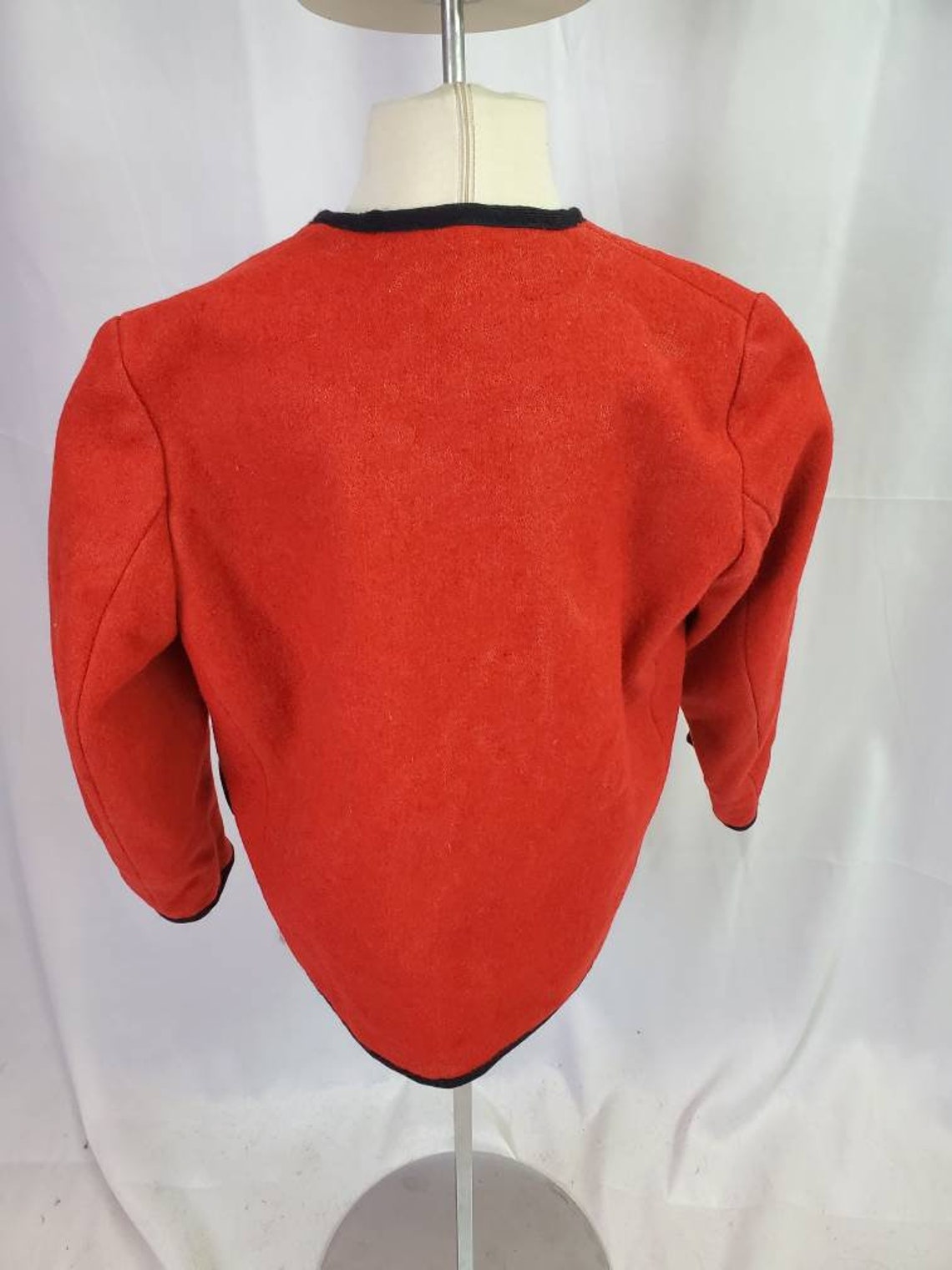 1960s Blazer Red Vintage 60s English Wool Jacket - Etsy