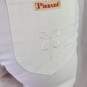 1980s Pants White Vintage 80s Pizzazz High Waist Slacks - Etsy