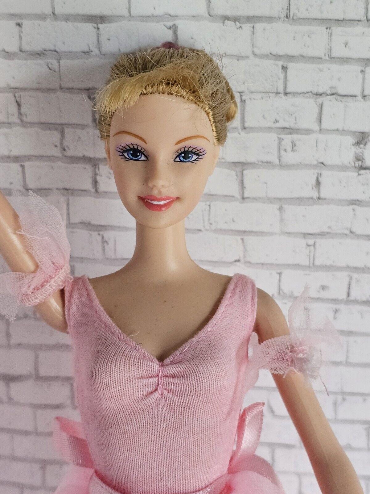 Mattel 2001 Barbie Ballet Star Posable Legs Vintage Rare Fashion Doll ...