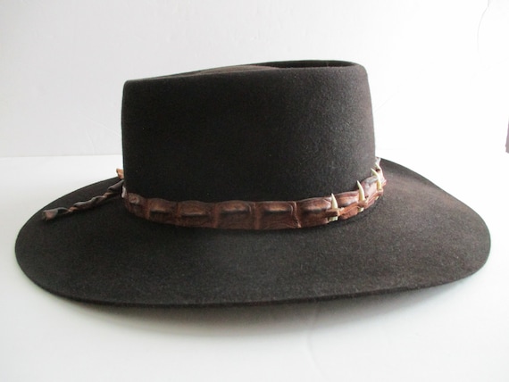 Crocodile Dundee Hat Vintage Rare "Original Australi… - Gem
