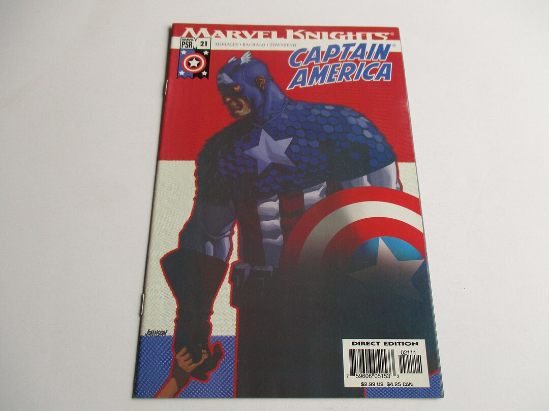 Captain America #21 [direct Edition] (february 2004) Marvel Comics VF+ ...
