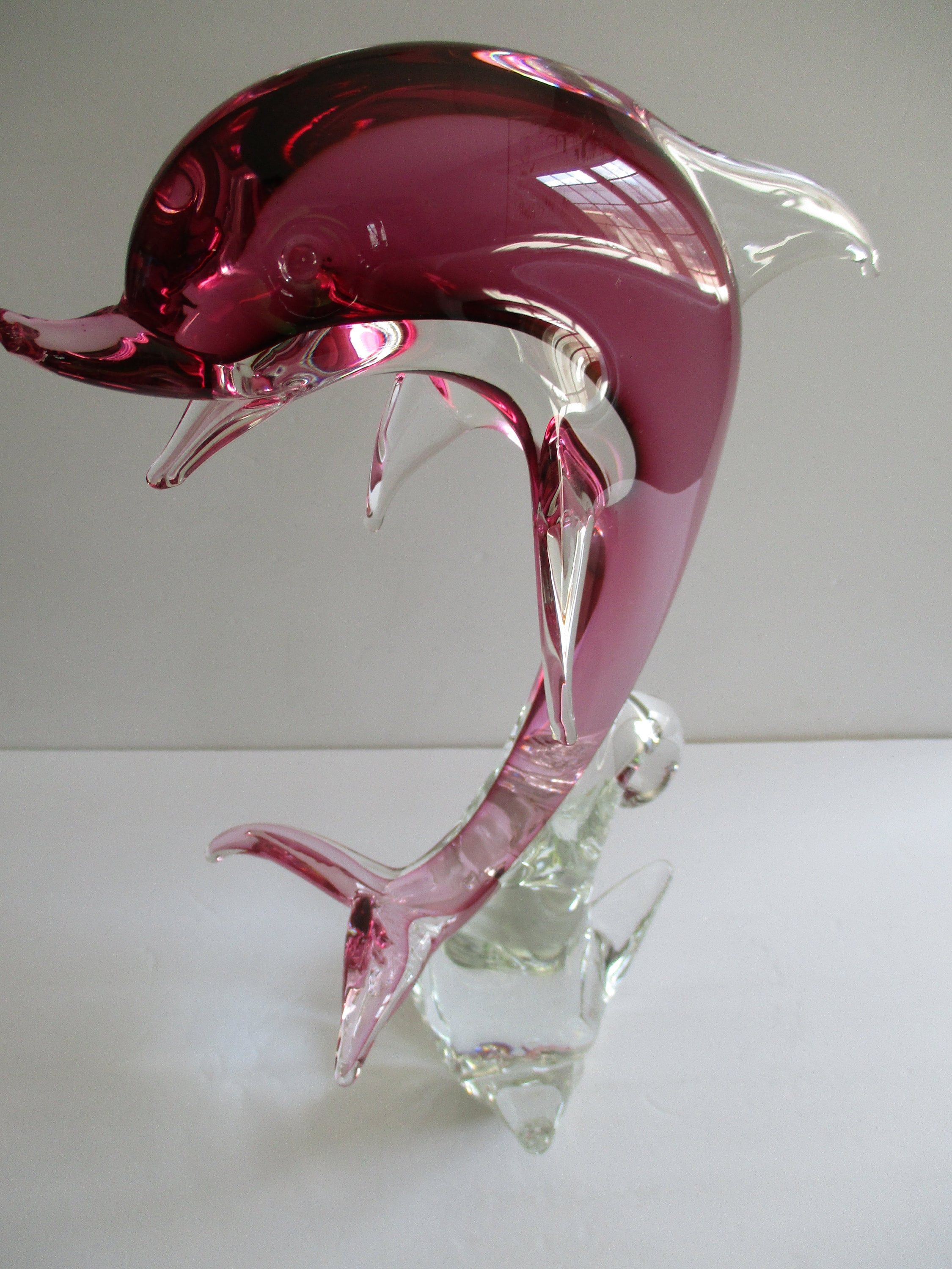 Vintage Murano Dolphin Hand Made in Murano Italy Formia Vetri Di Murano ...