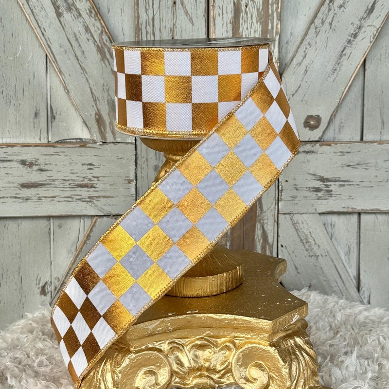 Harlequin Ribbon - Etsy