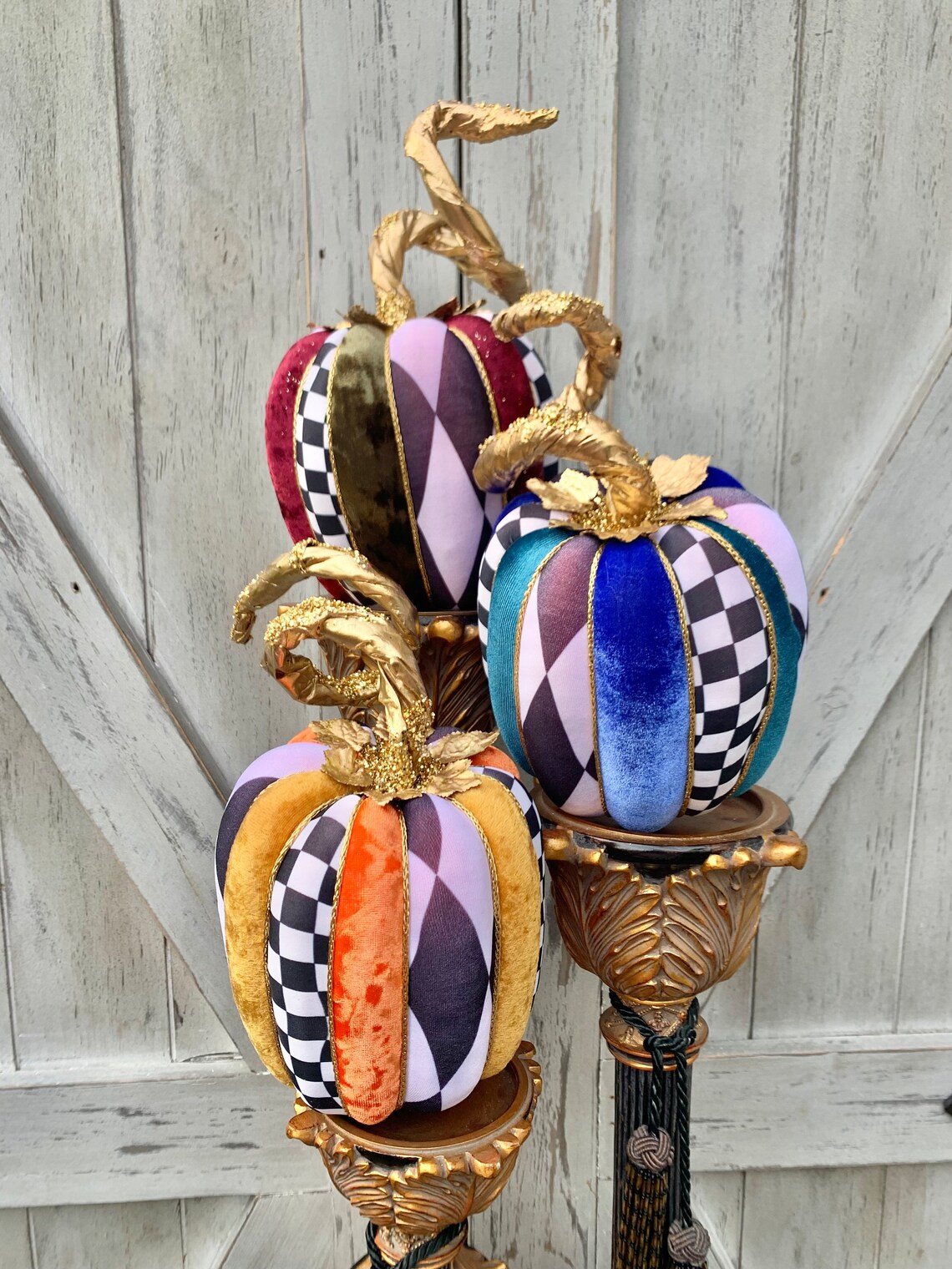 DIY Glam Pumpkin Stems Tutorial Video - Etsy