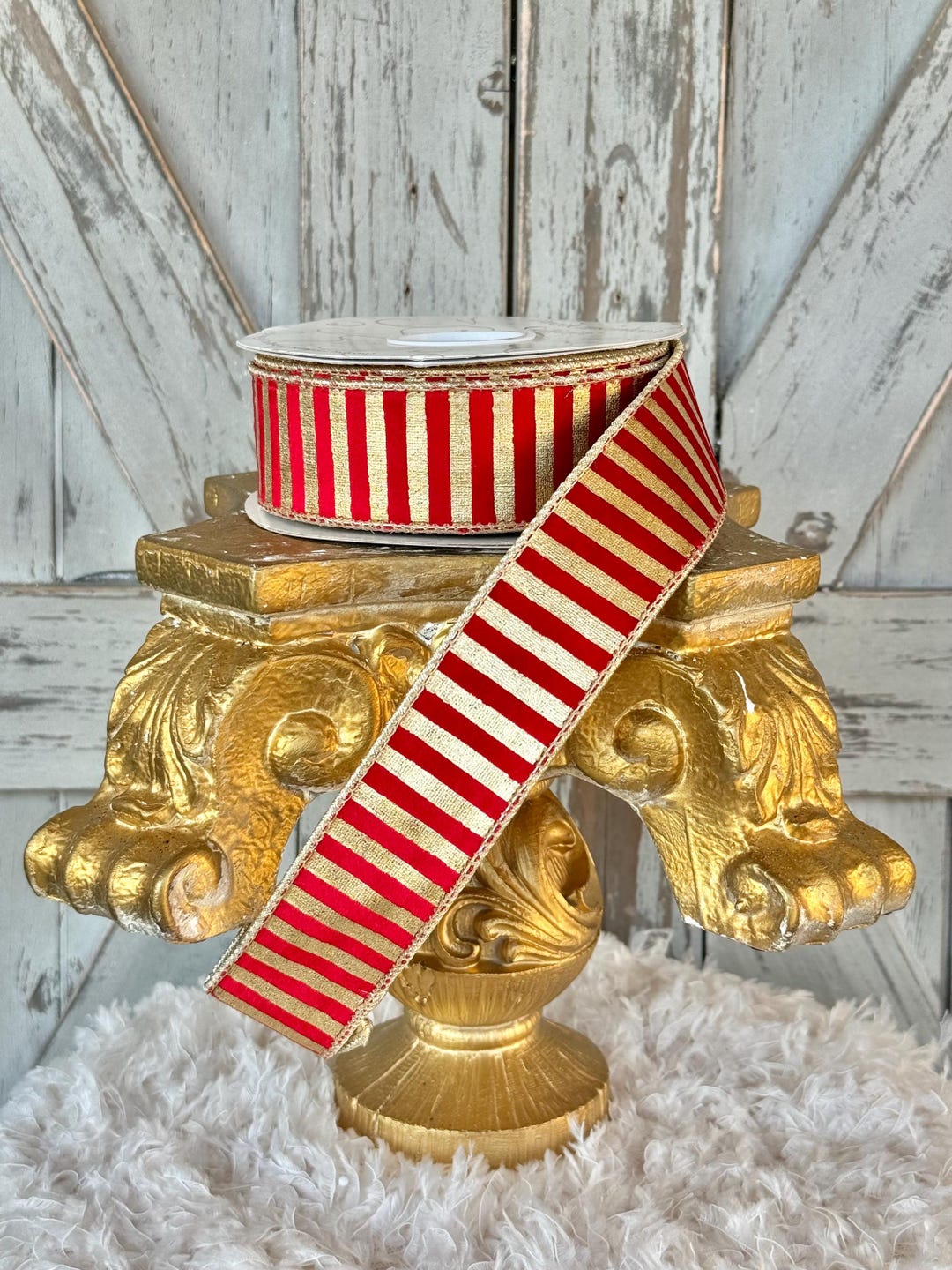 10 Yards, Luxury Ribbon, David Christopher Ribbon, Christmas Ribbon ...