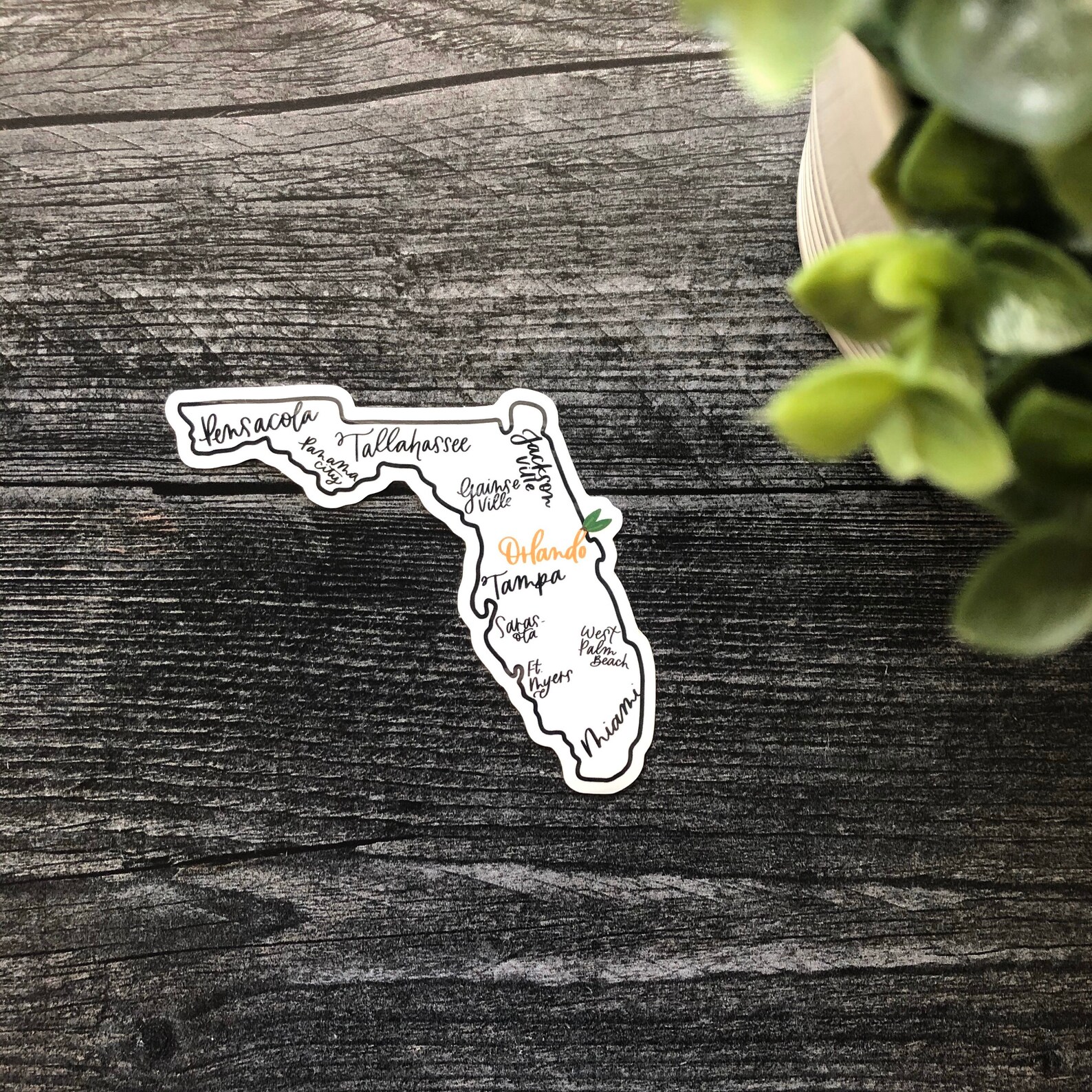 Florida Sticker - Etsy