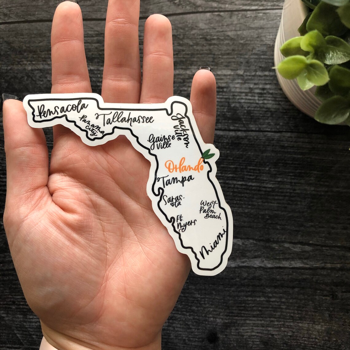 Florida Sticker - Etsy