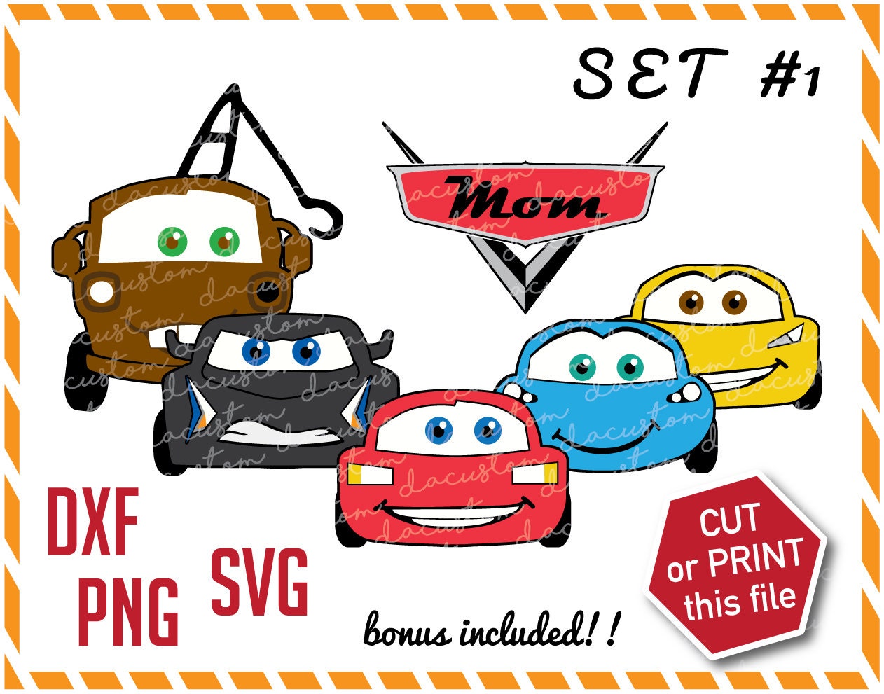 Fixing Cars Clipart Pixar