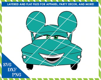 Svg Car Face - Etsy