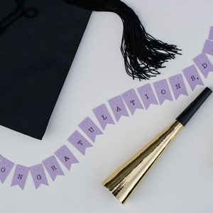 Tiny Personalized Phd Graduation Banner, "congratulations, Dr." Bunting ...