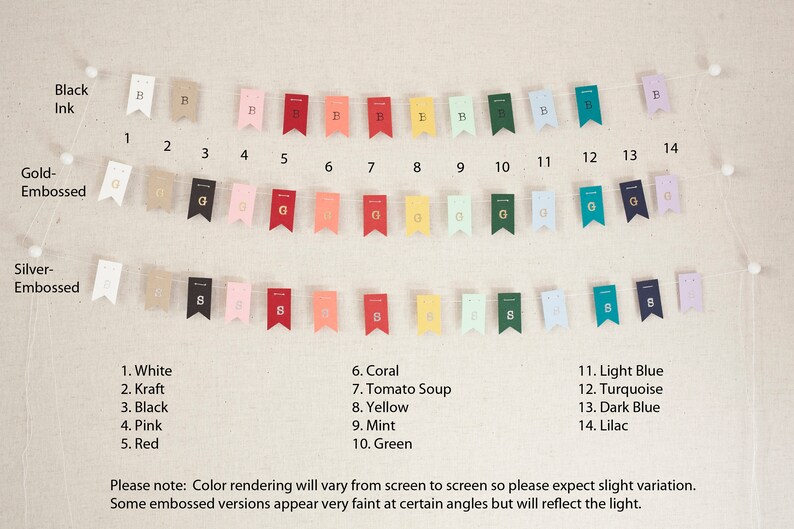 Tiny Two-tier Custom Message Bunting Personalized Cubicle - Etsy