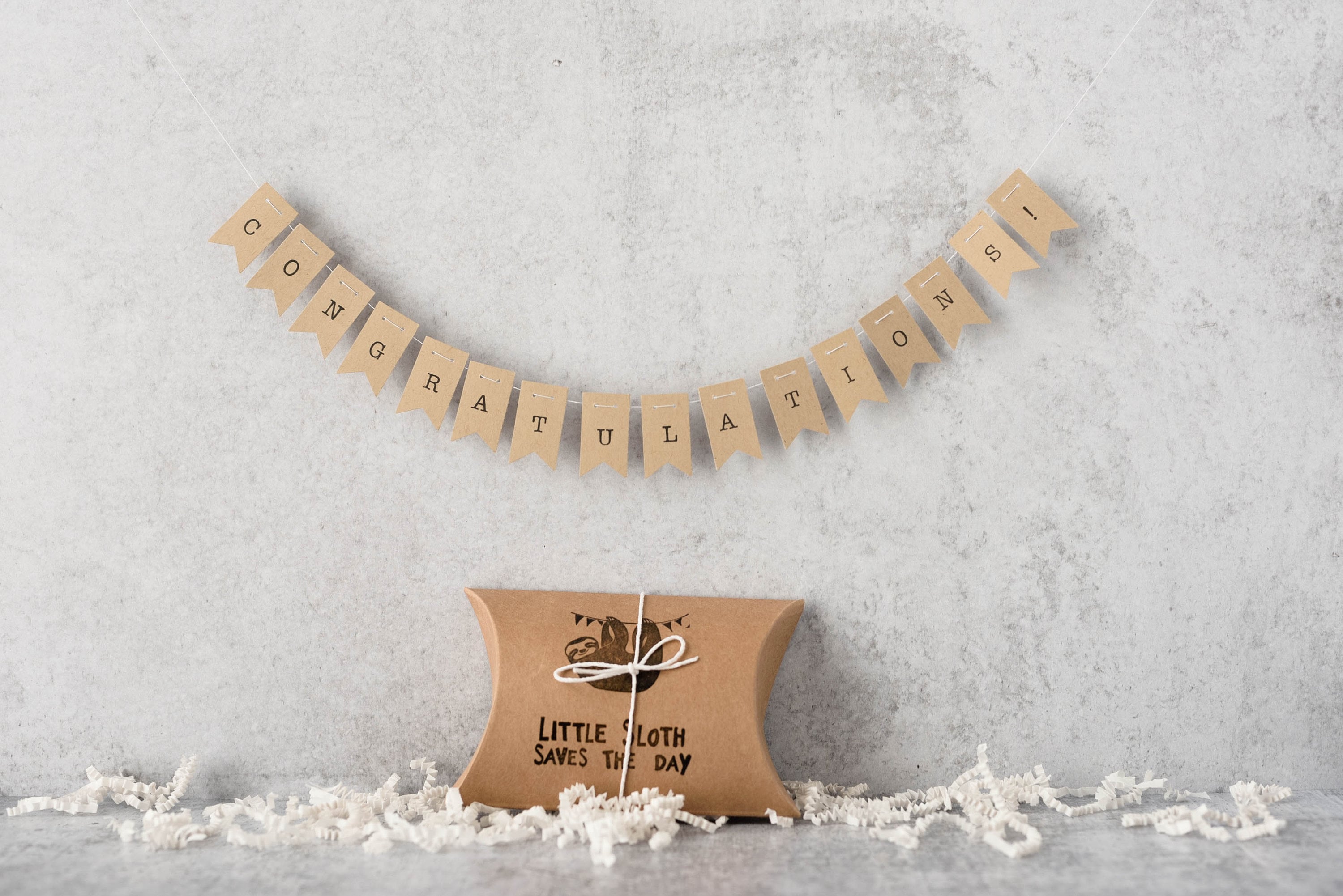 Mini “congratulations” Paper Bunting, Personalized Party Garland ...