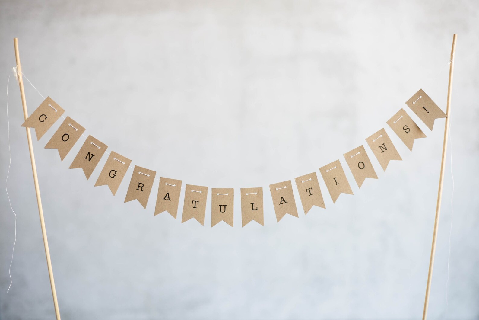 Tiny Personalized Bunting Custom Message Wall Art Unique - Etsy