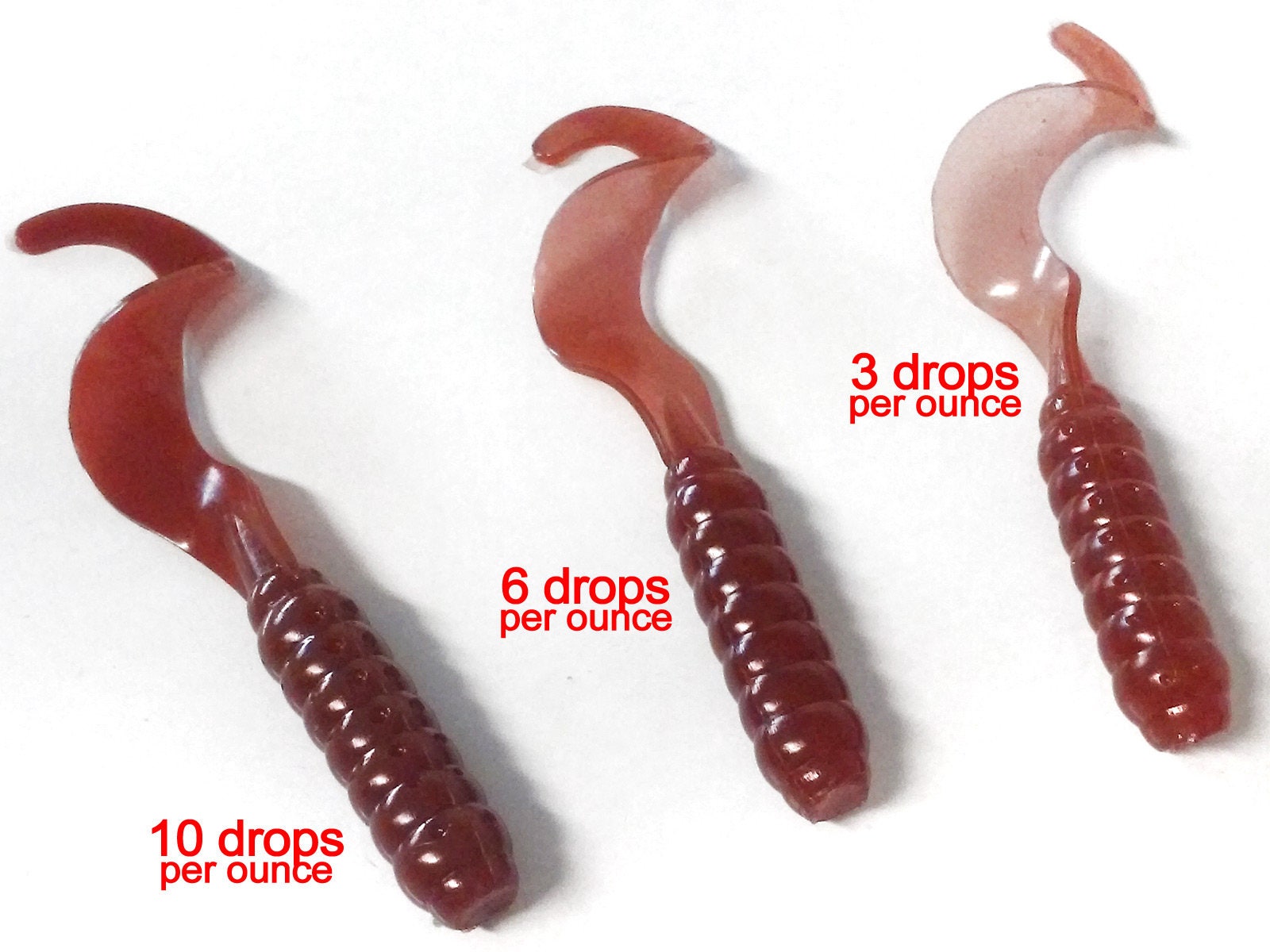 1 OZ. ROOT BEER Liquid Color for Making Plastic Fishing Lures, Soft ...