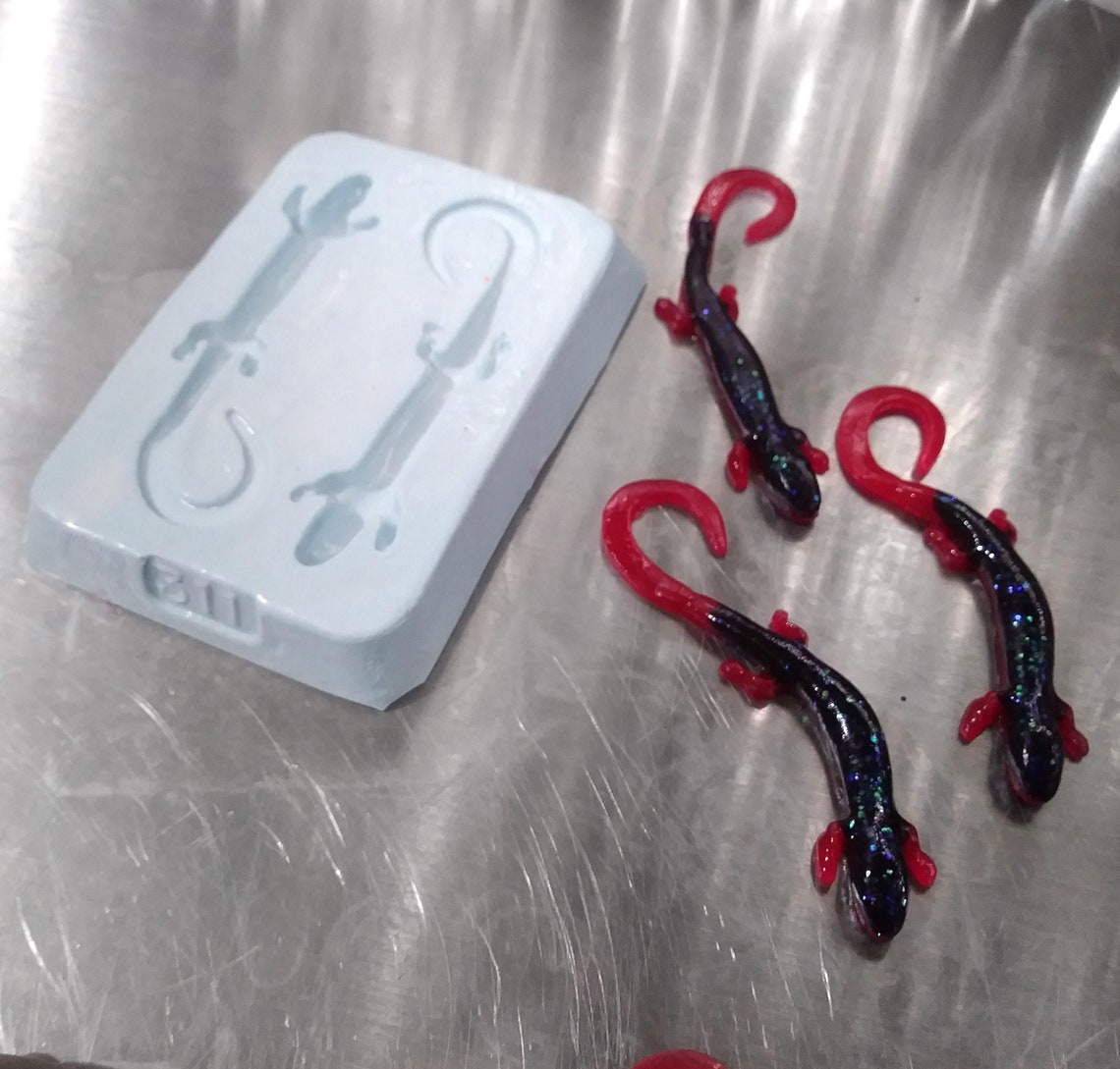 NEW Liquid Plastic SUPER STARTER Set Lizard Salamander Mold Kit ...