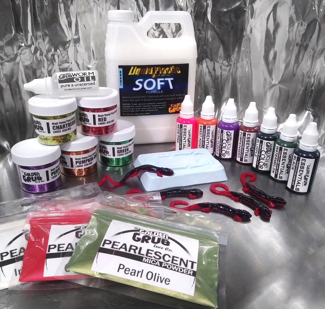 NEW Liquid Plastic SUPER STARTER Set Lizard Salamander Mold - Etsy